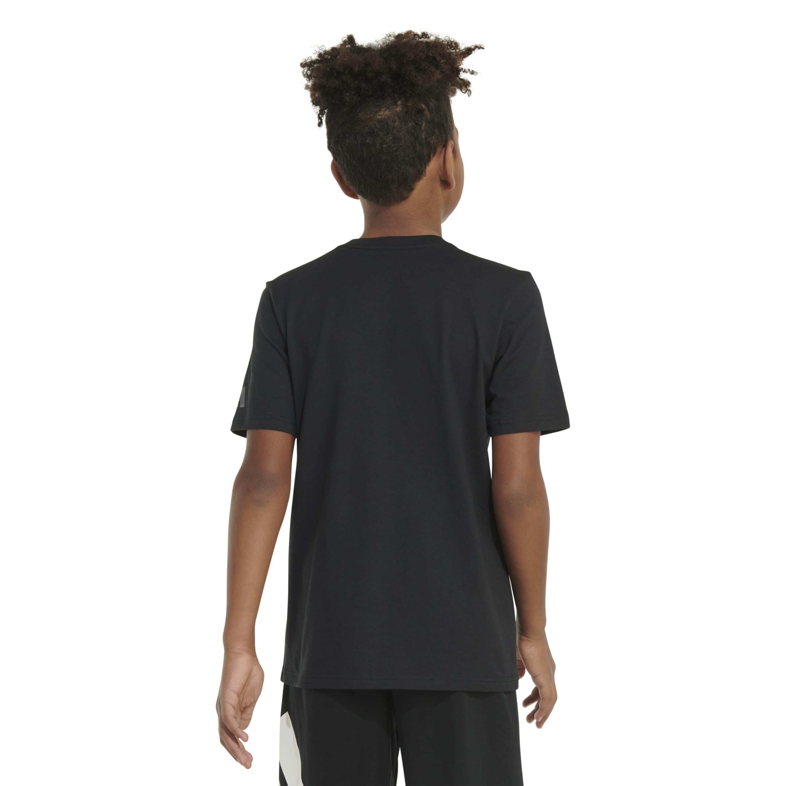 adidas Boys' Short Sleeve Sports Tee T-Shirt, Collegiate Navy, Small
