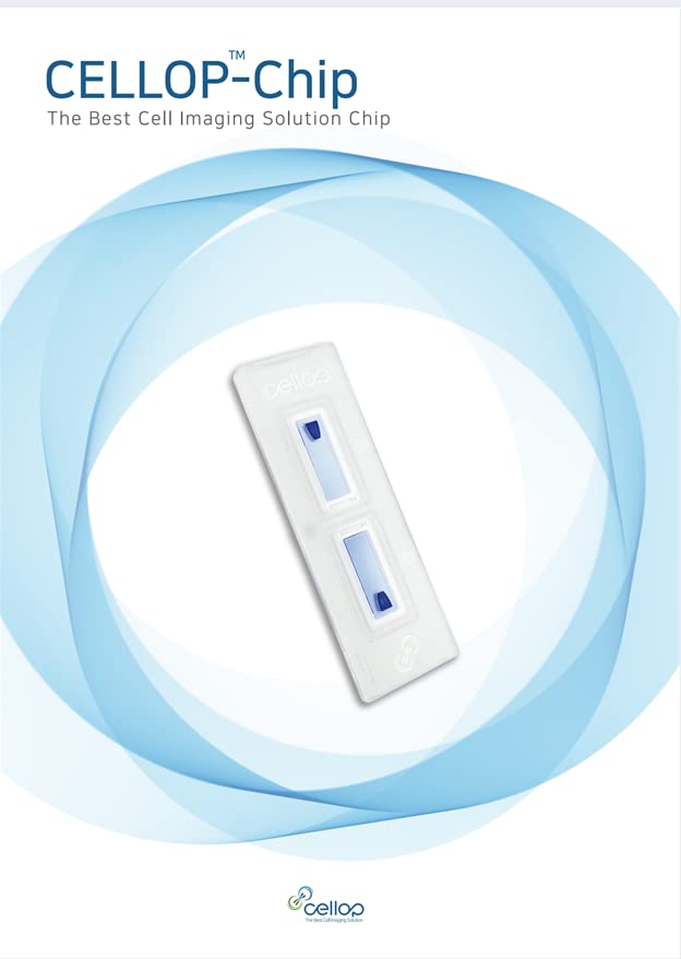 Cellop-Chip Neubauer Improved (NI) Disposable Hemocytometer, Counting Chamber, 10µL Chamber Volume, 1.6mm Thickness (50ea/Box)
