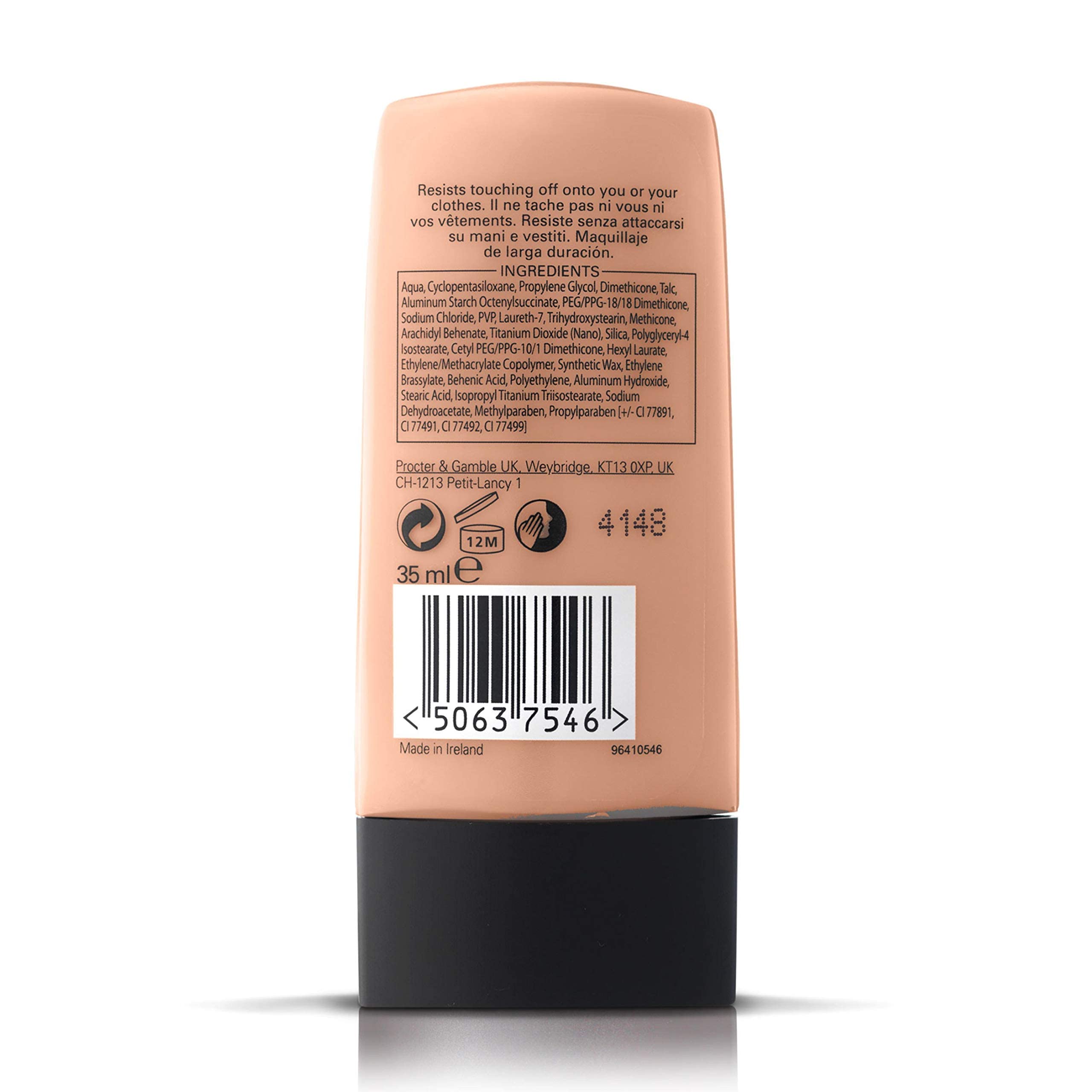 Max Factor, Long Lasting Performance No.106, Natural Beige, Foundation, 1.1 Ounce
