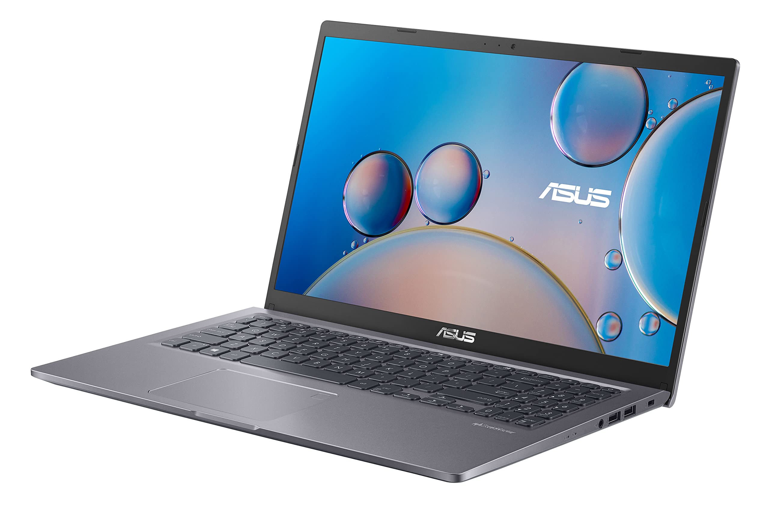 ASUS VivoBook 15 M515 Thin and Light Laptop, 15.6†IPS FHD Display, Windows 10 Home with Free Upgrade to Windows 11, AMD Ryzen 7 5700U, 8GB RAM, 512GB SSD, Fingerprint Reader, Slate Grey, M515UA-EB72