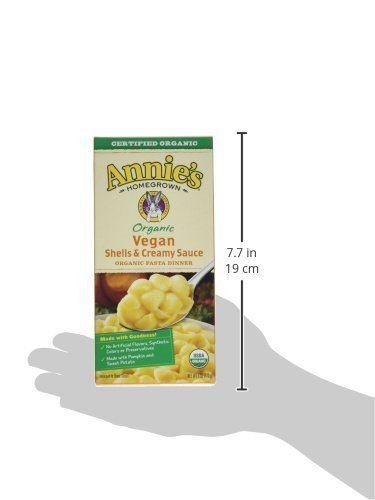 Annie's Organic Vegan Mac, Shells and Sweet Potato Pumpkin, 6 oz (Pack of 12)