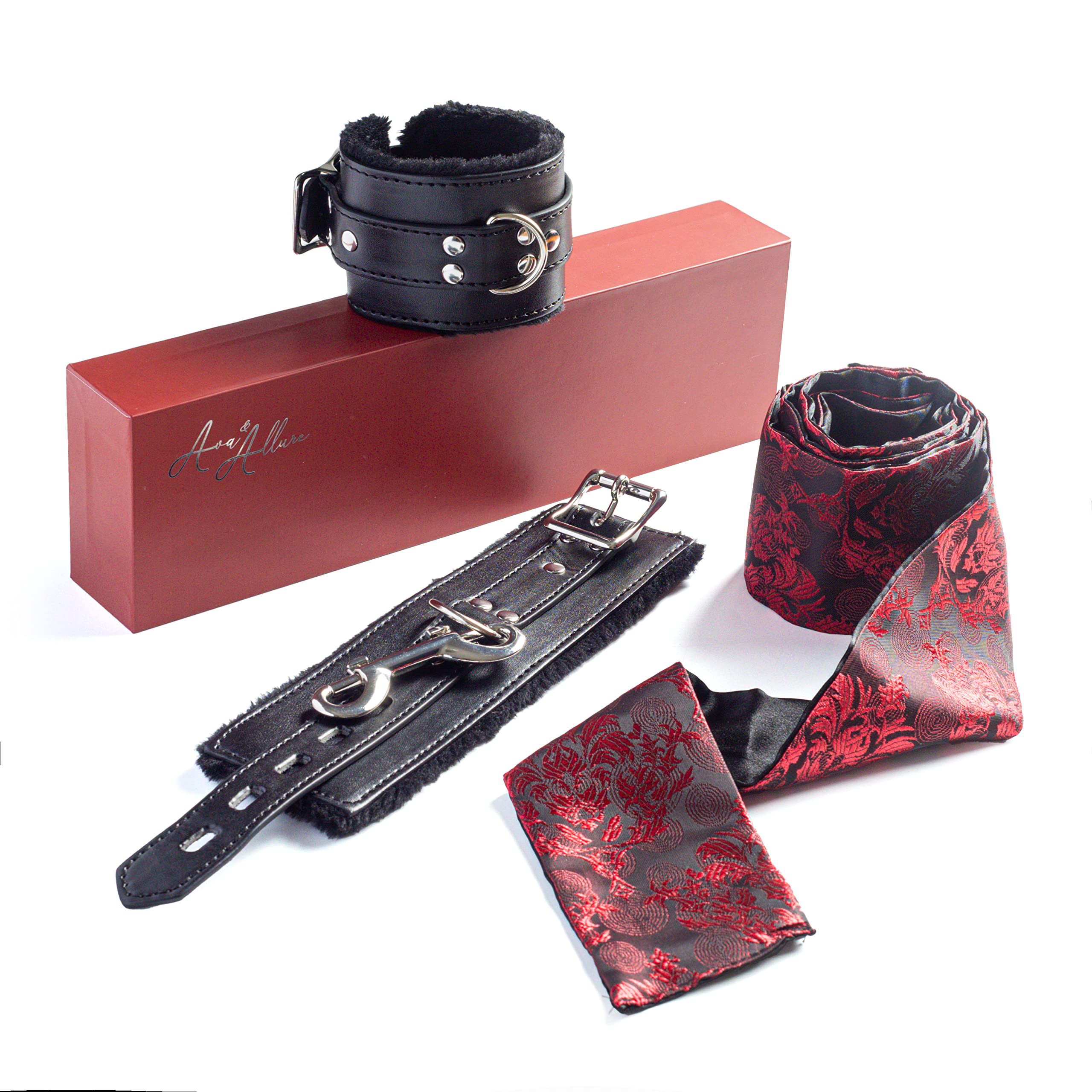 Ava & Allure - Handcuff & Blindfold Set in Luxury Ready to Gift Packaging (NEW)
