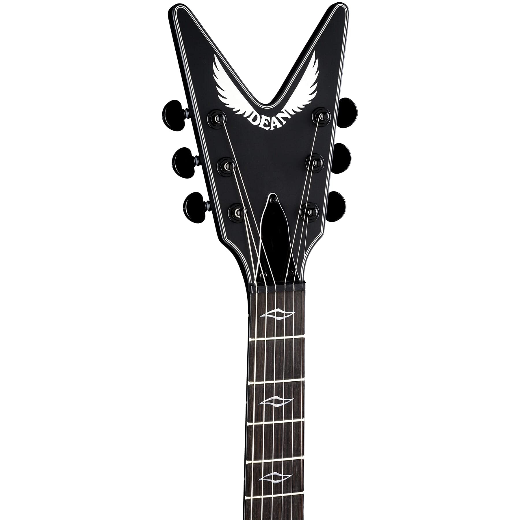 Armadillo Dean ML Select Fluence Electric Guitar, Black Satin