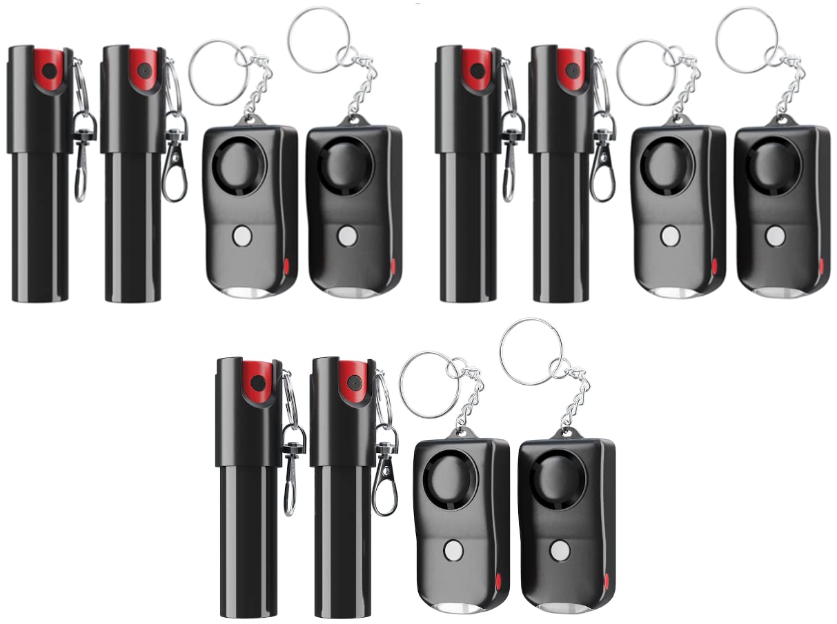 Armadillo Defense Pink Pepper Spray Keychain and Stun Gun Bundle (2 Pack) β Pepper Spray for Self Defense β Miniature Flashlight Stun Gun β Self Defense Weapons for Women (Pack of 2)