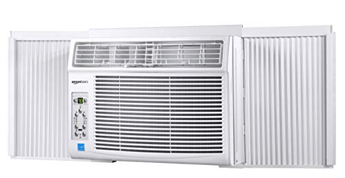 Amazon Basics Window-Mounted Air Conditioner with Remote - Cools 550 Square Feet, 12000 BTU, Energy Star