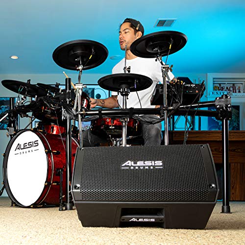 Alesis Strike Amp 8 - 2000-Watt Drum Amplifier Speaker for Electronic Drum Sets With 8-Inch Woofer, Contour EQ and Ground Lift Switch