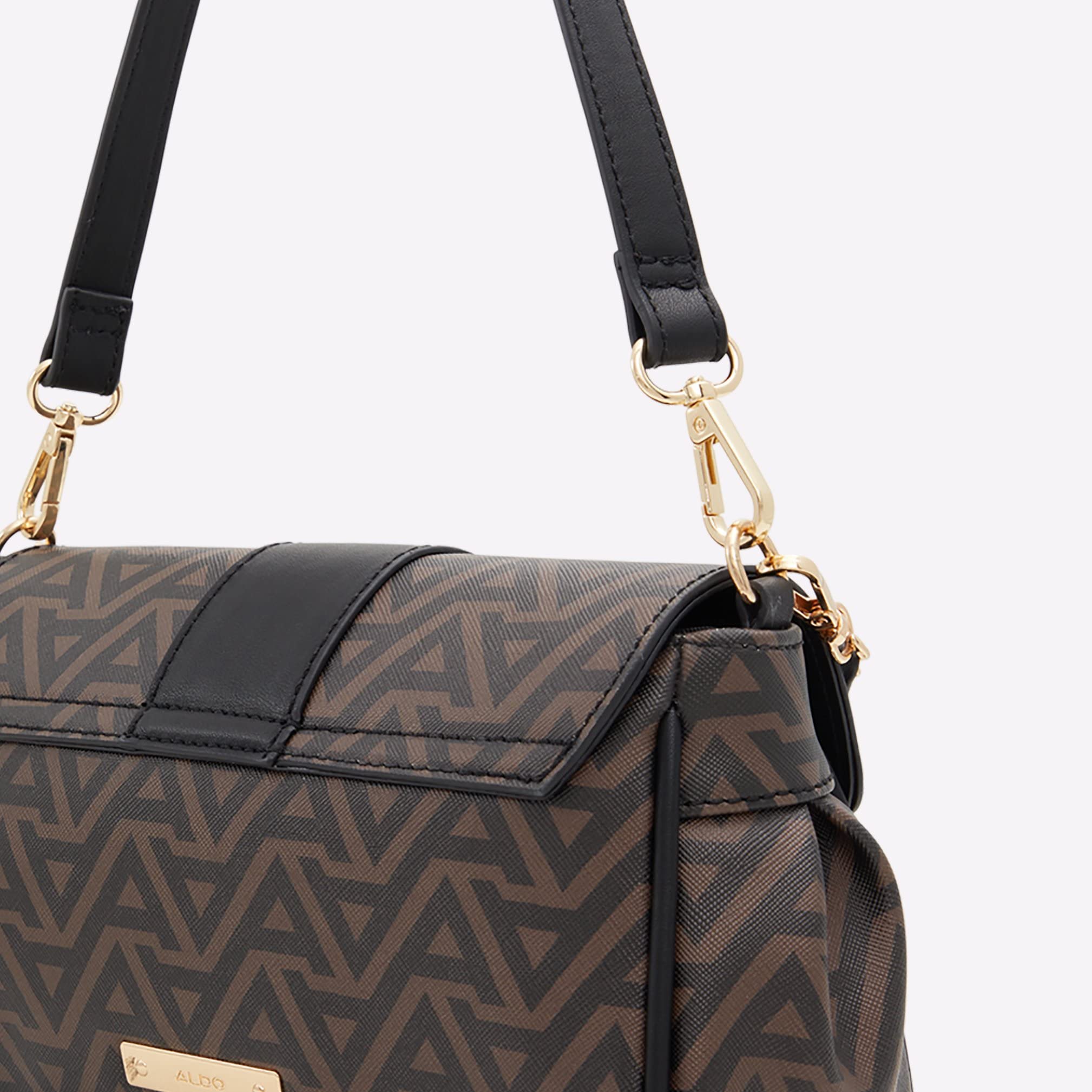 ALDO Women's Alaennor Shoulder Bag, Brown Multi