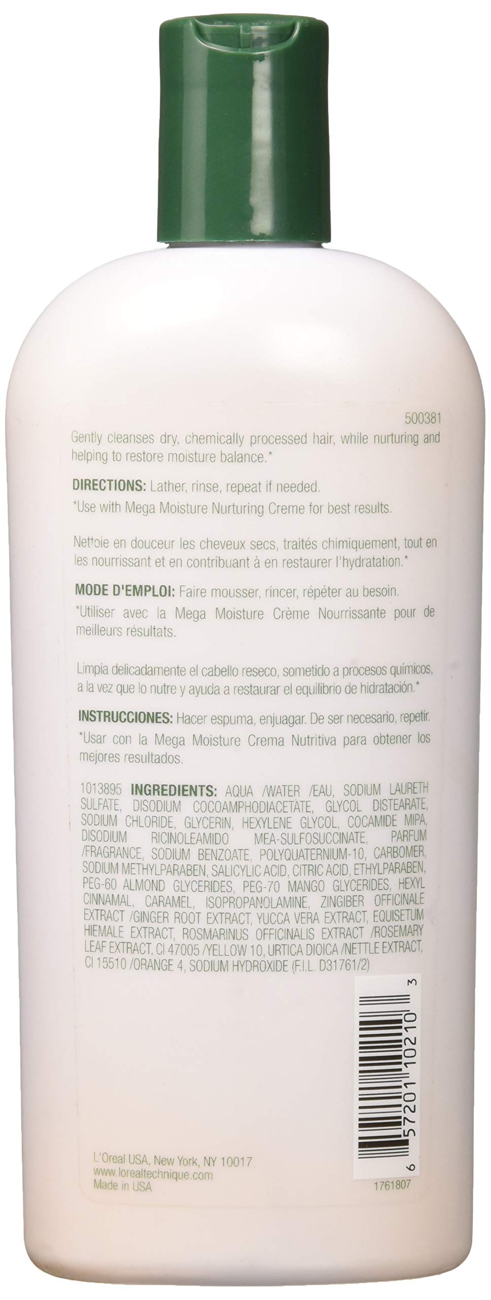 Loreal Natures Therapy Shampoo Mega Moisture 12 Ounce (354ml)