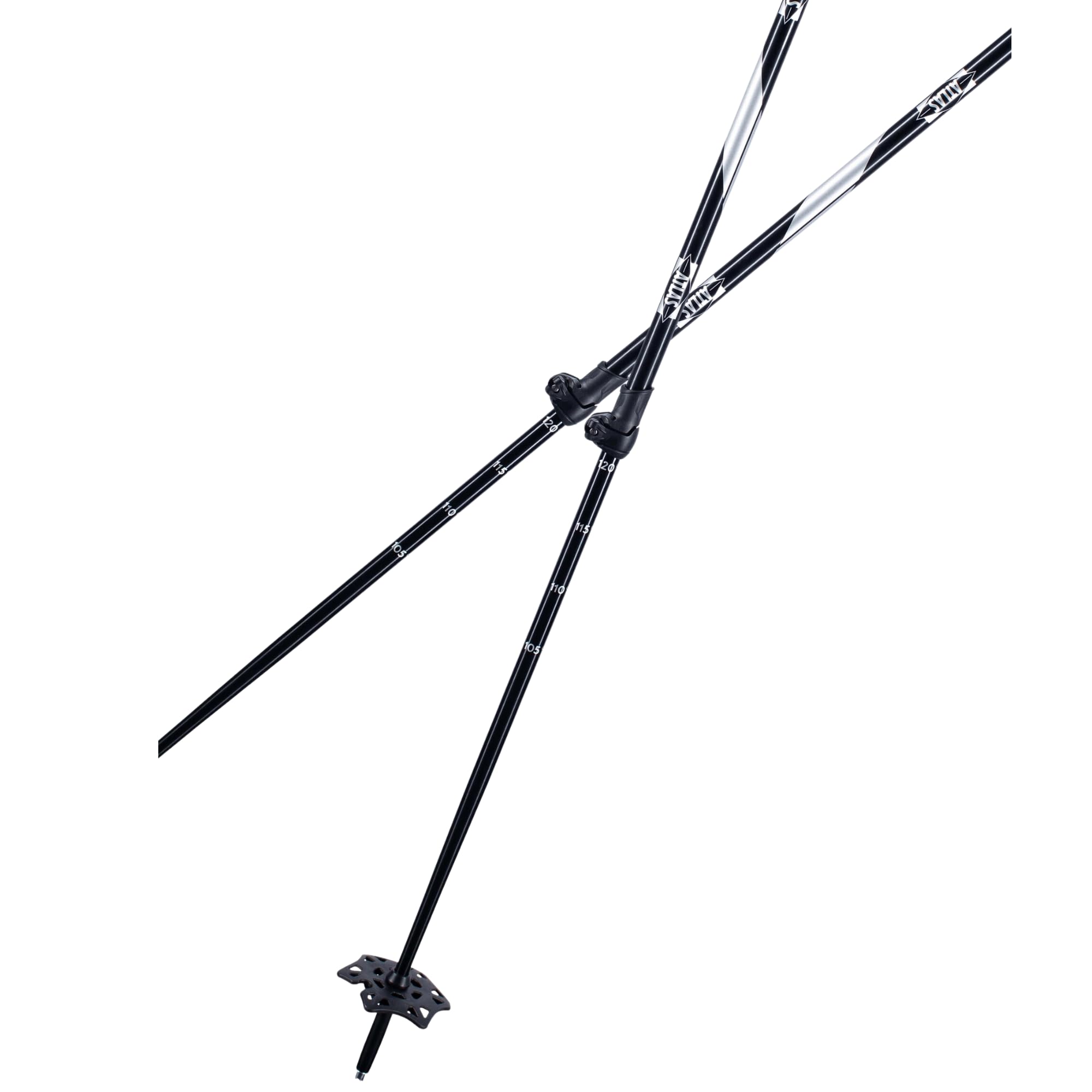 Atlas Helium-Trail Kit Snowshoe BLACK/BRIGHT GREEN, 30
