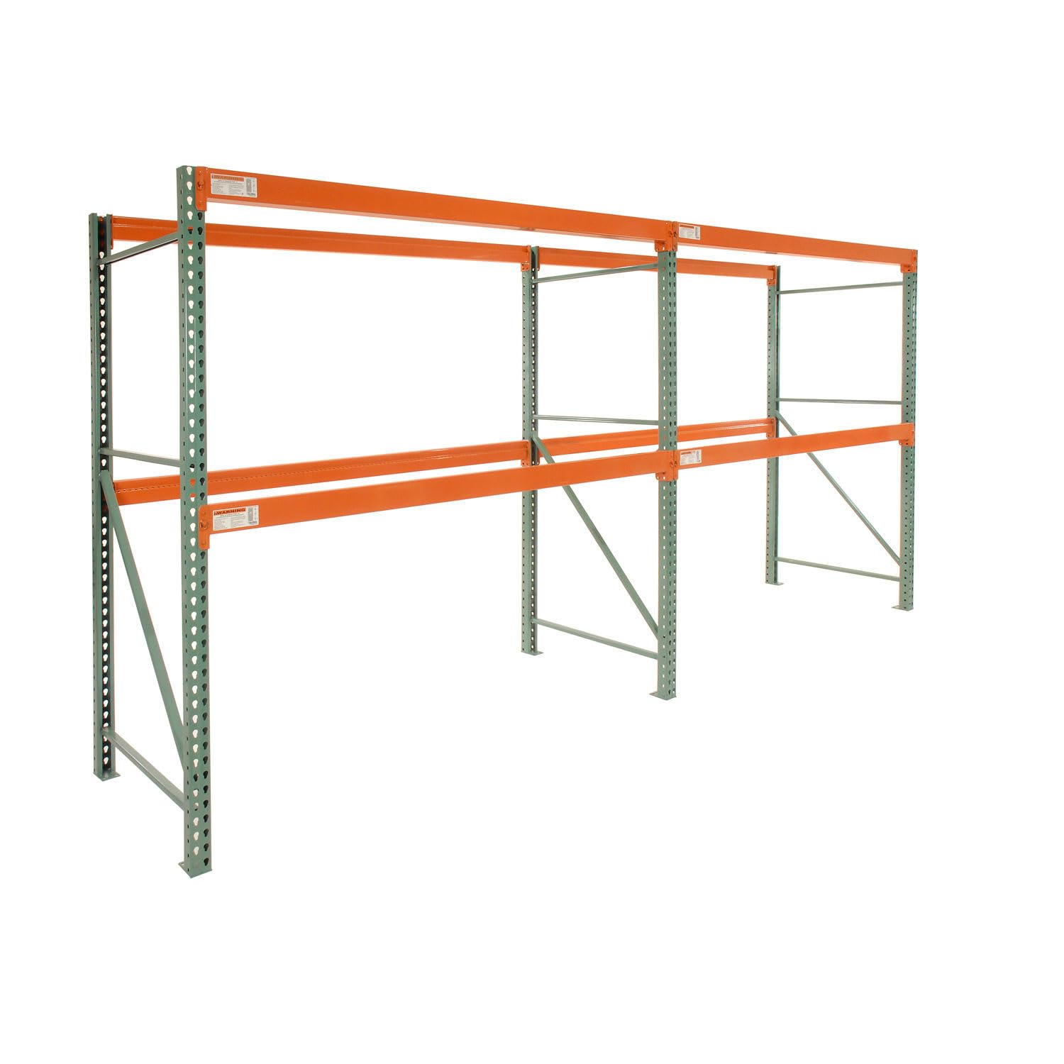 Global Industrial Teardrop Pallet Rack Add-On 96"W X 36"D X 96"H