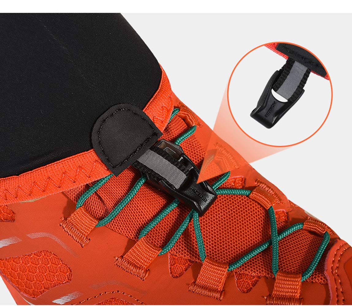 AONIJIE Outdoor Low Ankle Walking Gaiters Lightweight Protective Shoe Covers for Camping Hiking Hunting