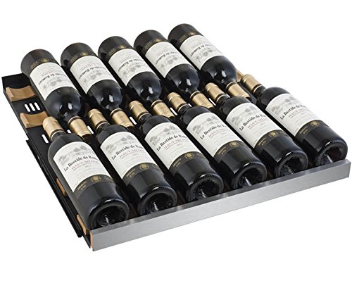 Allavino VSWR172-2SSRN FlexCount Series 172 Bottle Dual Zone Wine Refrigerator with Right Hinge