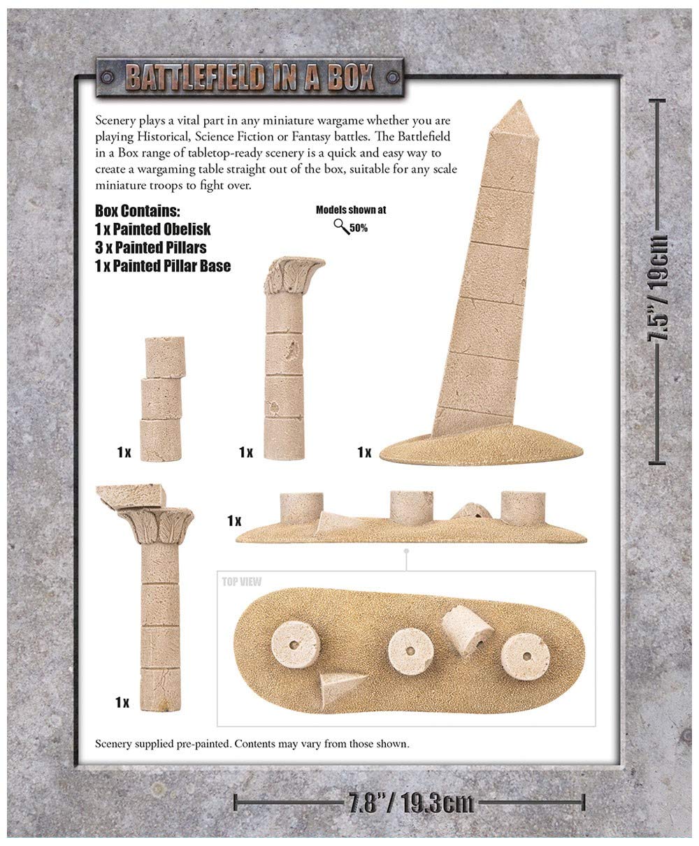 Forgotten City - Obelisk And Pillars