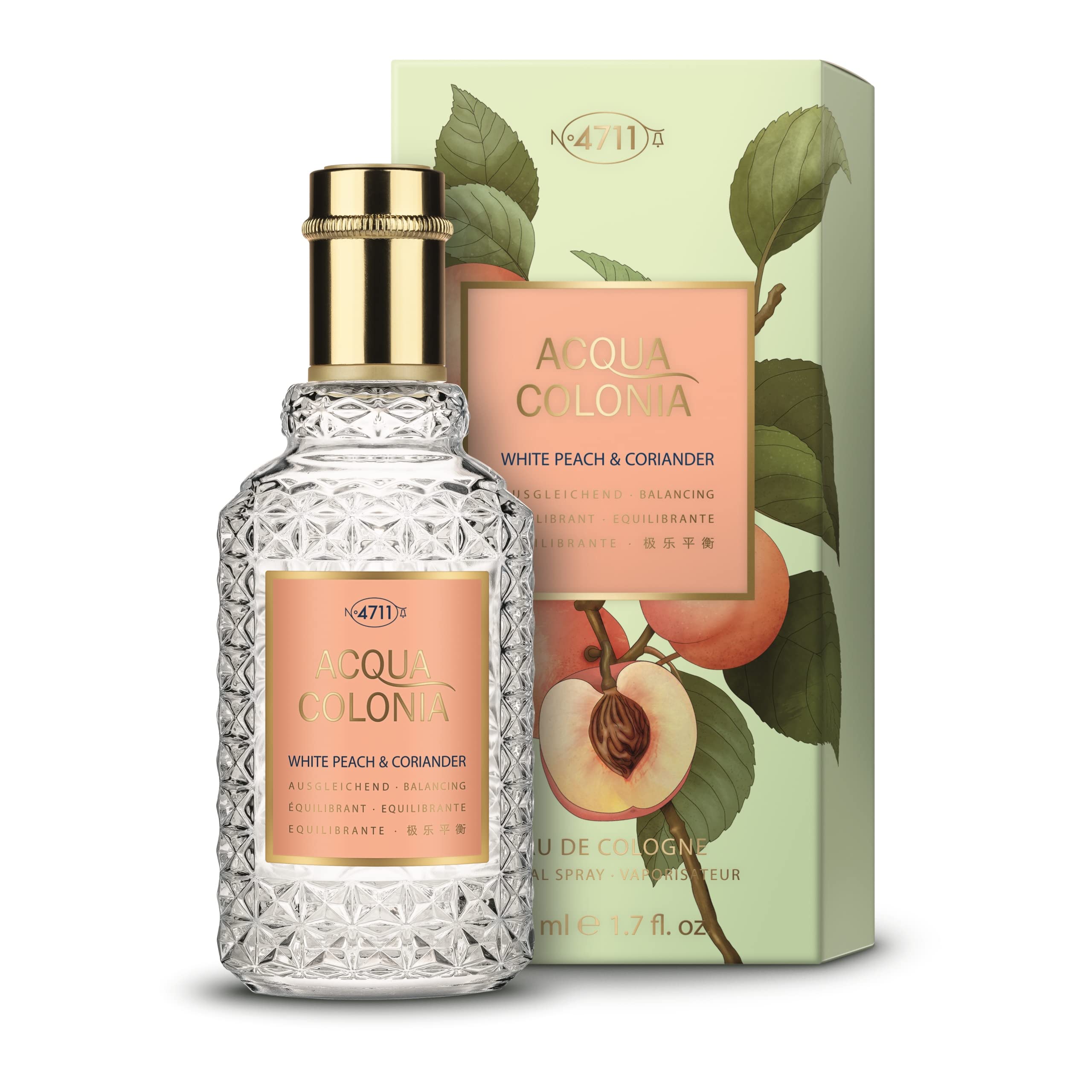 Maurer & Wirtz 4711 Acqua Colonia - White Peach and Coriander by Muelhens for Unisex - 5.7 oz EDC Spray