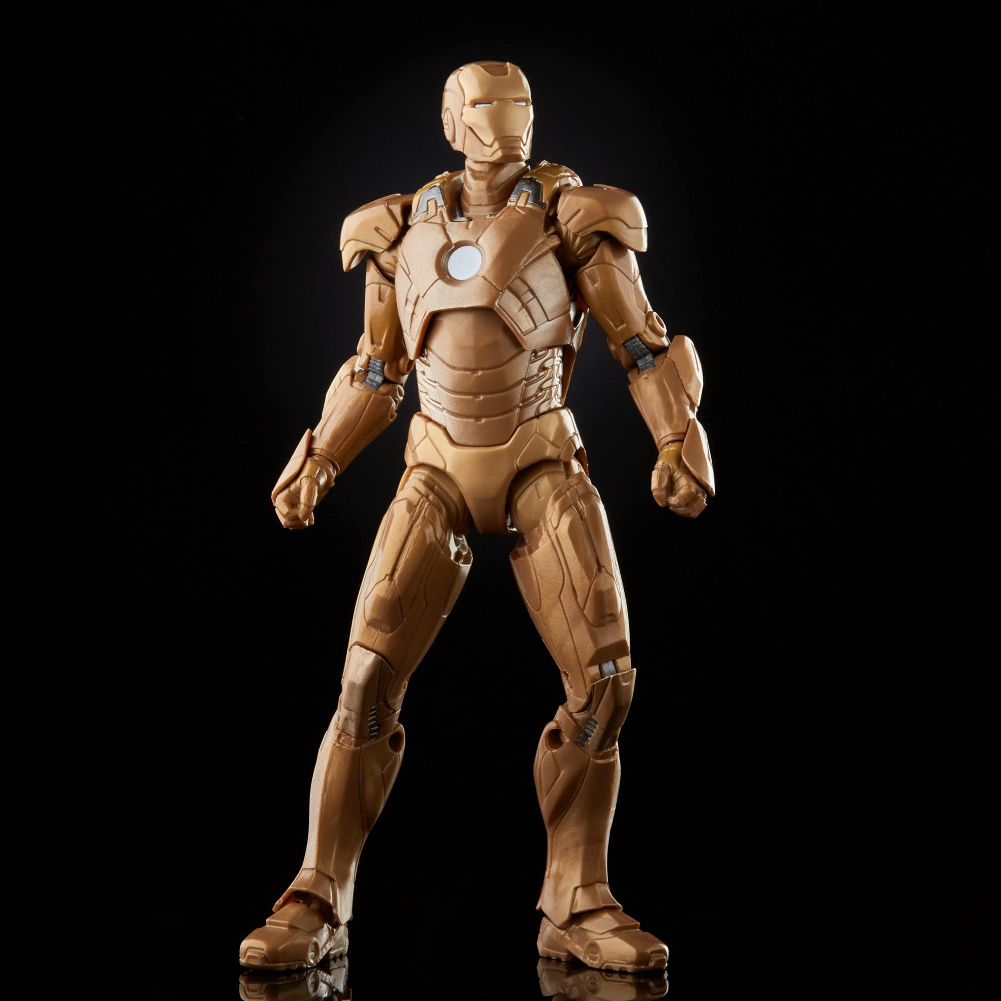 Hasbro Marvel Legends Series , Action Toy 2-Pack Happy Hogan and Iron Man Mark 21, Infinity Saga Characters, Premium Design, 2 Figures and 5 Accessories, Multicoloured (F0191)