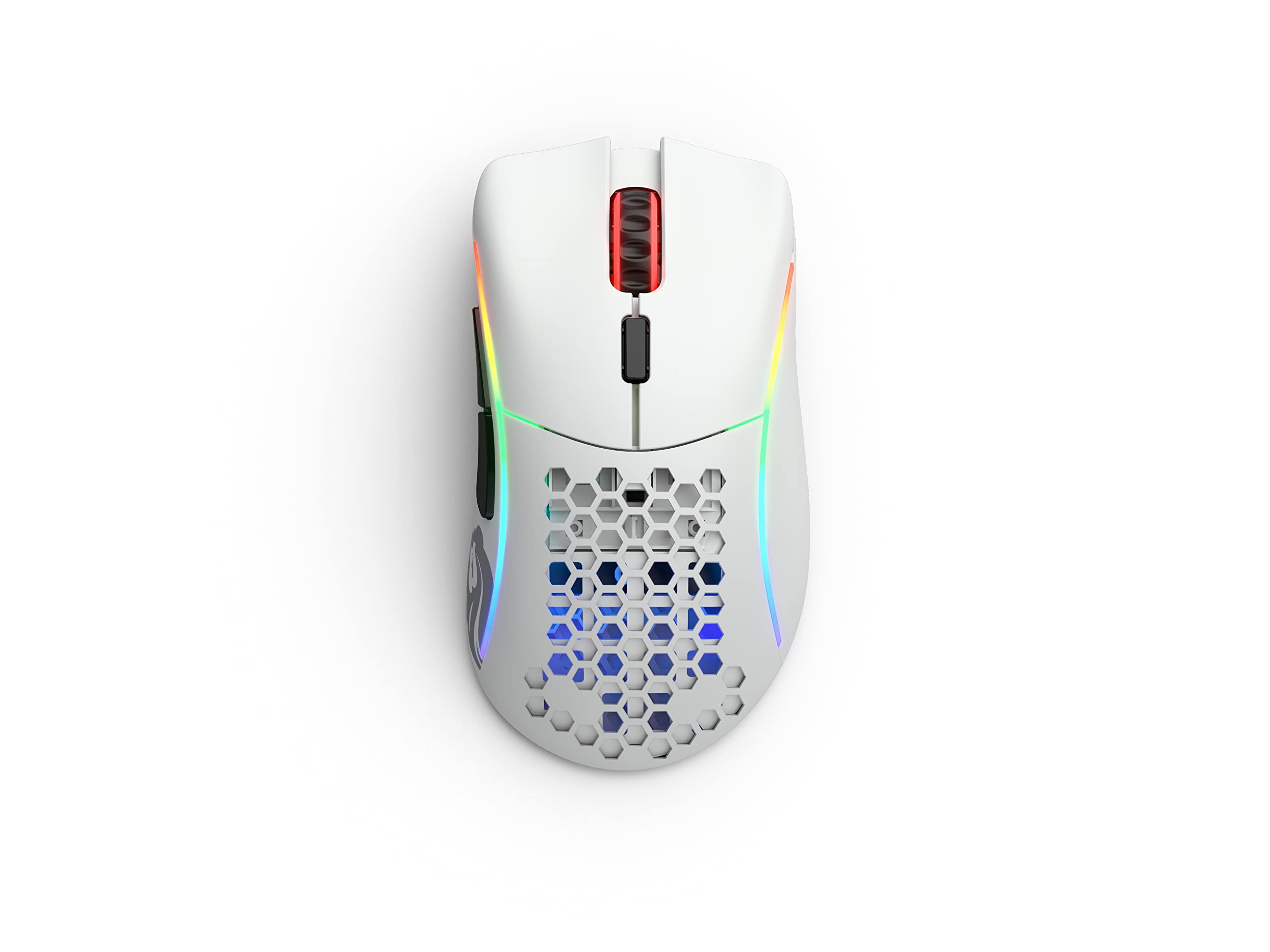 Glorious Model D Wireless Gaming Mouse - RGB 69g Lightweight Wireless Gaming Mouse (Matte White) (RENEWED)