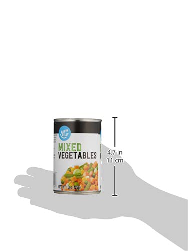 Amazon Brand - Happy Belly Mixed Vegetables, 15 ounce (Pack of 1)