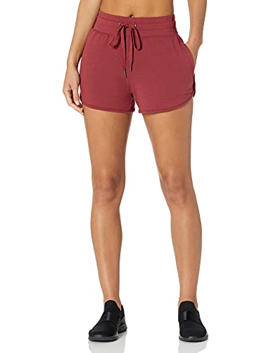 Amazon Brand - Core 10 Women's Soft Cotton French Terry Short, Neutral Camo, Medium