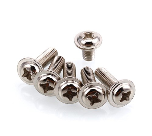 Maxmoral M3 x 5mm 0.2-Inches Long Standoff PC Mounting Computer Motherboard Screws Replacement - 100 Pack