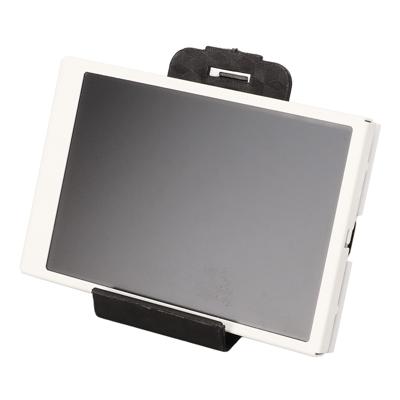 ASHATA Computer Temp Monitor, Portable Computer Real Time Data Monitoring Monitor, 3.5in IPS Full View USB C Auto Off Rotatable PC CPU Data Monitor for Chassis RAM GPU (Black Set)