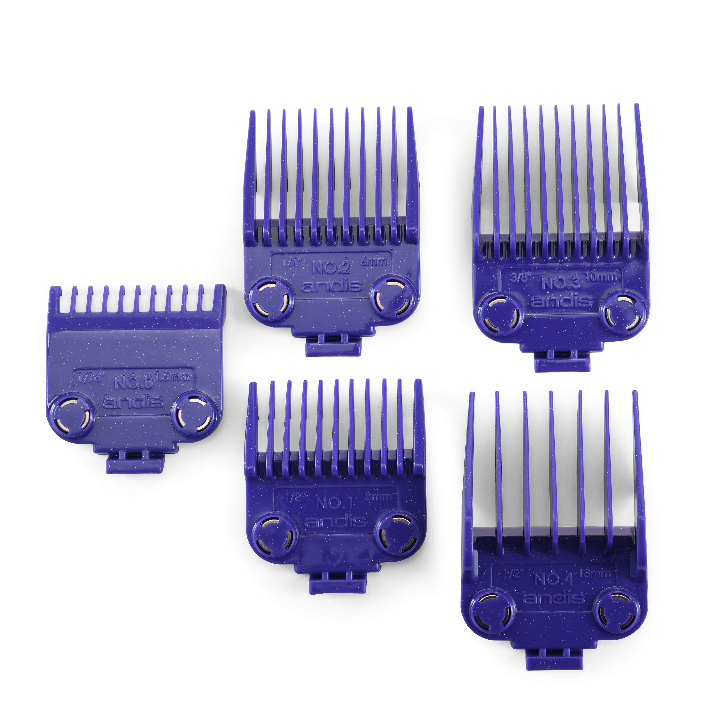 Andis Master Hair Adjustable Blade Clipper, Andis Master Dual Magnet 5-Comb Set, Andis Master Dual Magnet Large 4-Comb Set, BeauWis Blade Brush