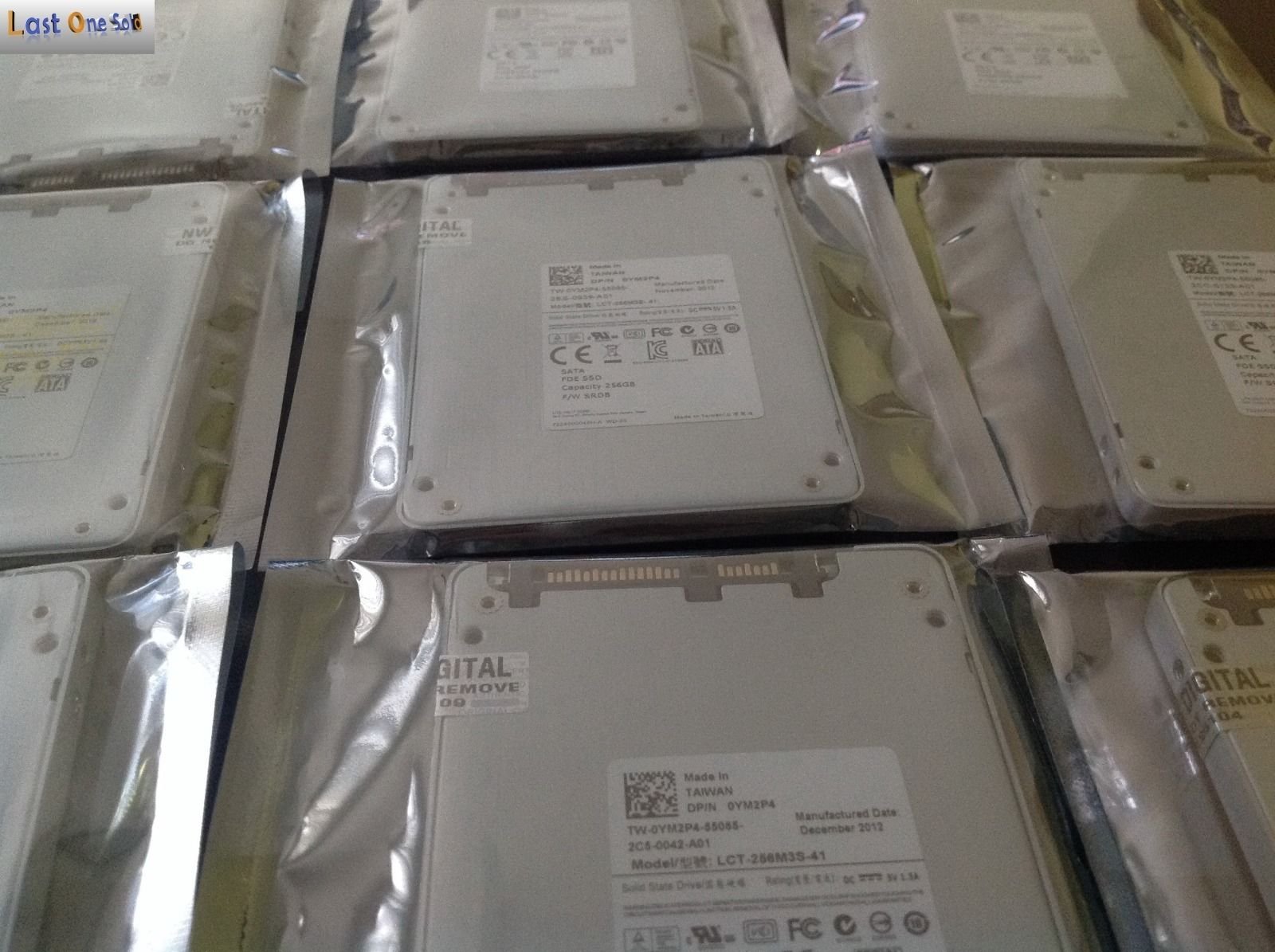 LiteOn LCT-256M3S DP/N 0DFVVG 256GB 6GB/s SATA III SSD 2.5" Solid State Drive