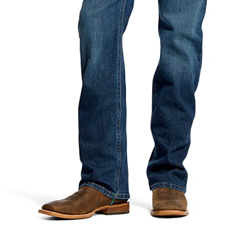 ARIAT mens M4 Low Rise Stretch Legacy Boot Cut Jean, Stretch Freeman, 40W x 32L US
