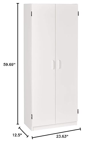 Ameriwood HOME Flynn Storage Cabinet, White