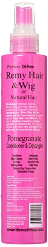 On Natural Weave & Wig Conditioner & Detangler, Pomegranate, 8 Fluid Ounce