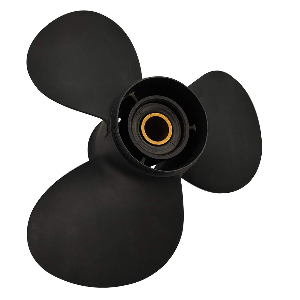 ARKDOZA Aluminum Prop Propeller for BRP Johnson EVINRUDE OMC Stern Drive 90/115/140HP 4 Stroke 15 Spline (14 (Dia) x 21 (Pitch))