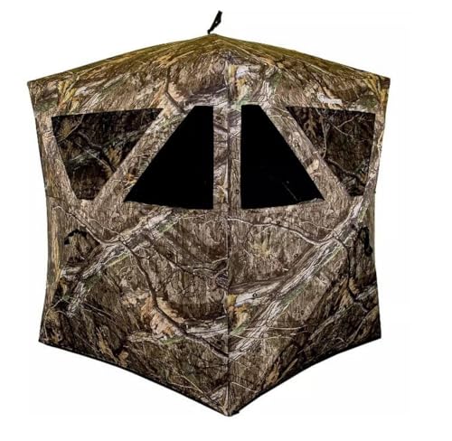 Ameristep Caretaker Ground Blind with Floor - Mossy Oak DNA