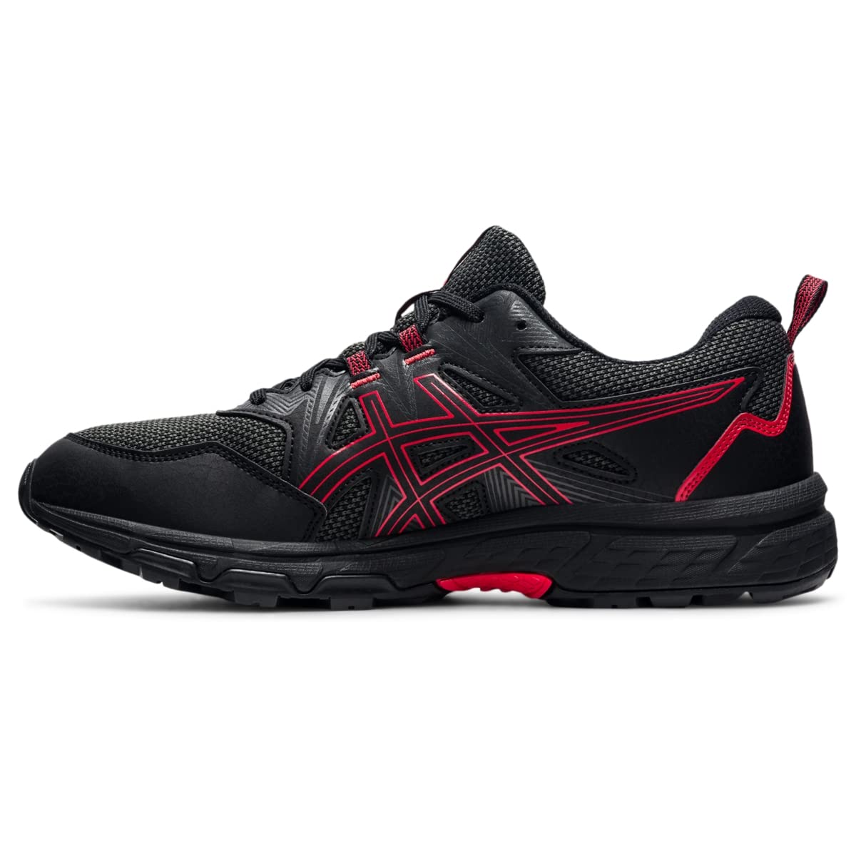 ASICS Men's Gel-Venture 8 Running Shoes, 13, Black/Electric RED