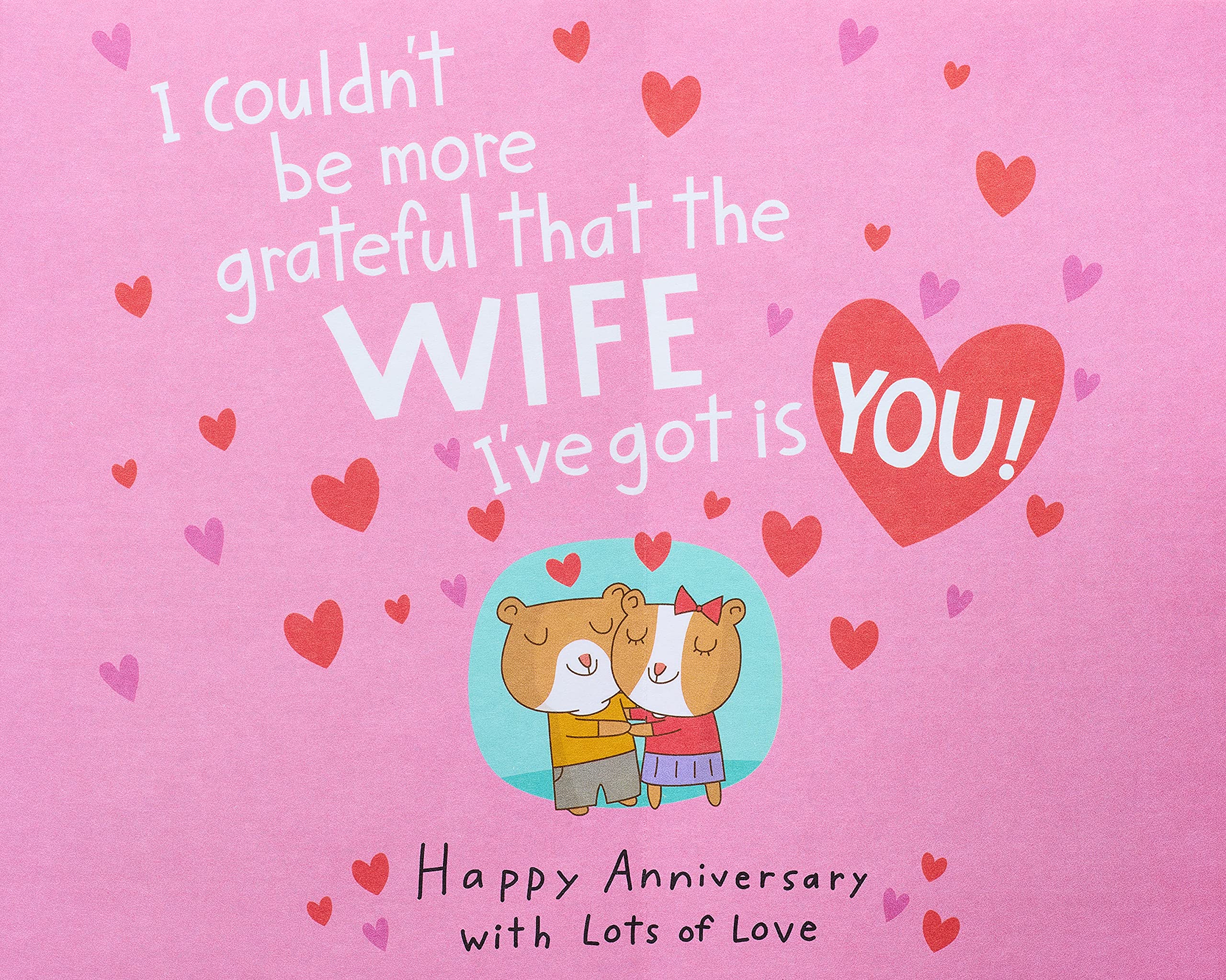 American Greetings Anniversary Card for Wife (My Amazing Wife)