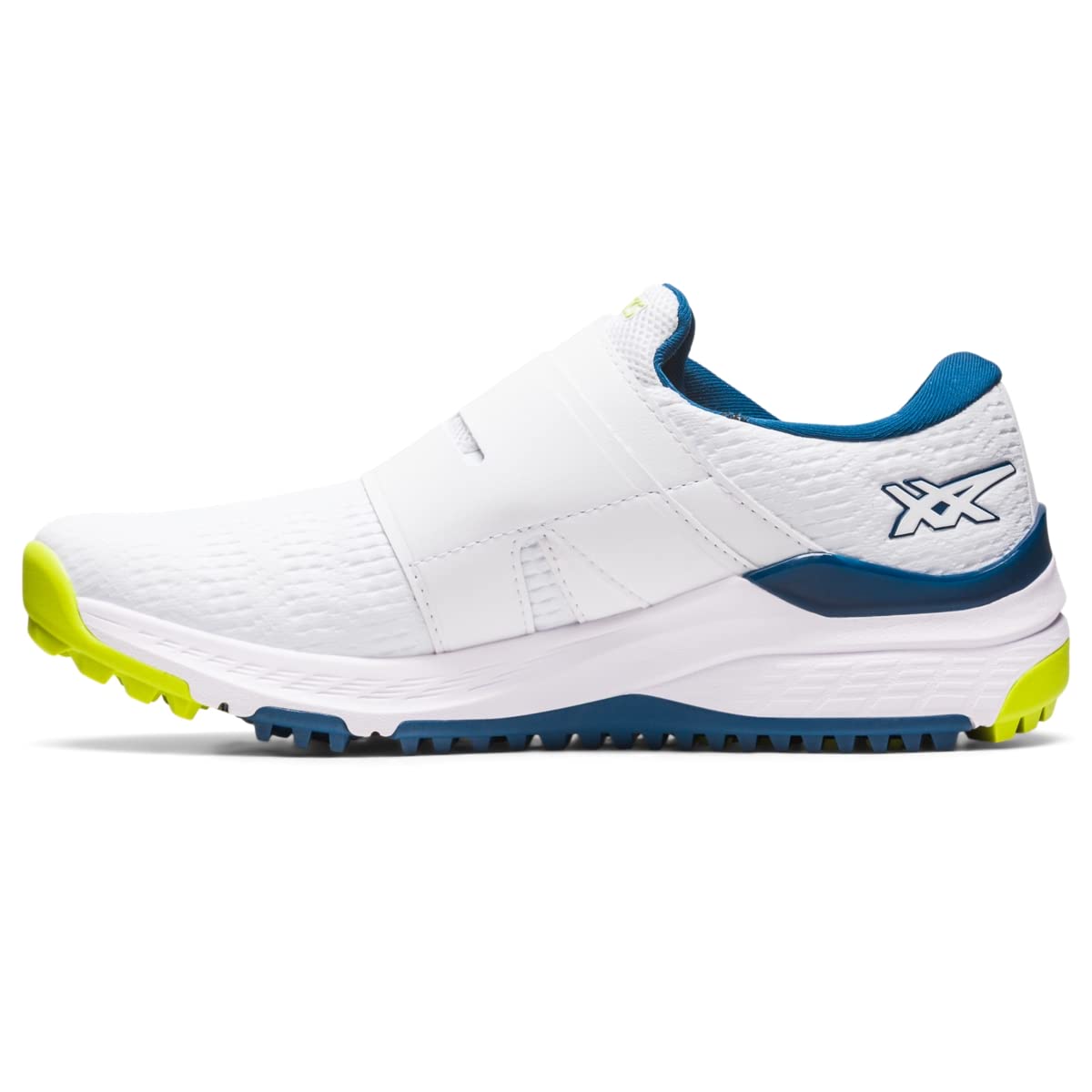ASICS Men's Gel-Kayano ACE BOA Golf Shoes, 10.5, White/MAKO Blue
