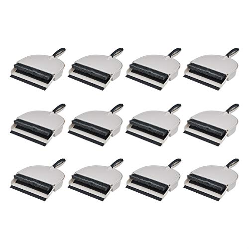 AmazonCommercial 10-inch Brush and Dustpan Set, 252 Count, 12 Pack of 21