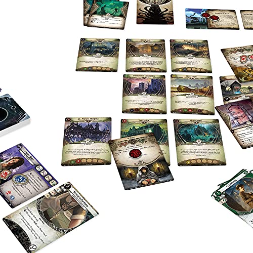 Arkham Horror Card Game - Mystery Cooperative Card Game for Ages 14+, 1-2 Players, 1-2 Hour Playtime by Fantasy Flight Games