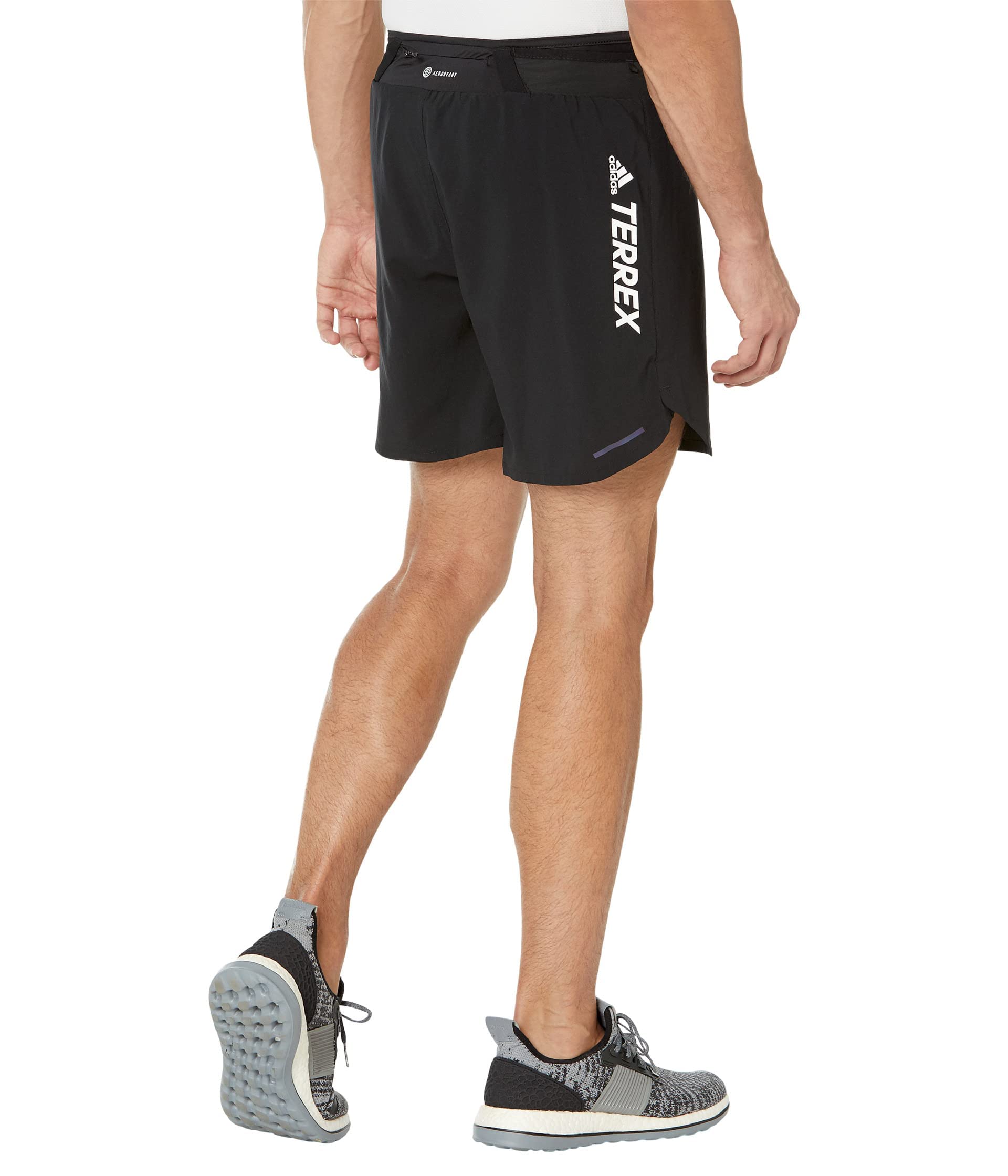 adidas Men's Agravic Shorts, Black, Large