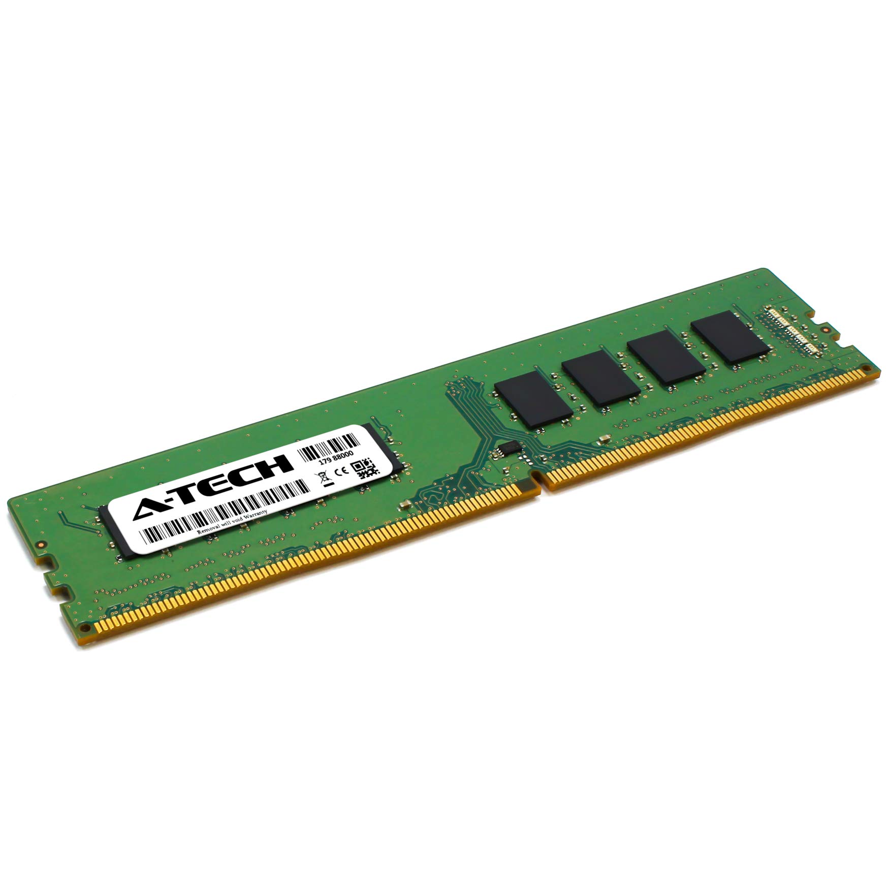 A-Tech 8GB DDR4 2666MHz DIMM PC4-21300 UDIMM Non-ECC 2Rx8 1.2V CL19 288-Pin Desktop Computer RAM Memory Upgrade Module