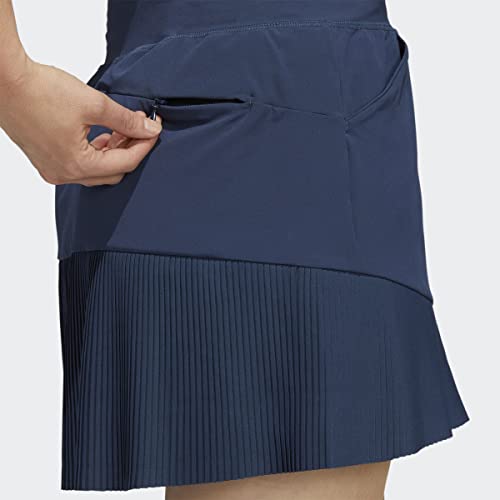 adidas Women's Standard Sport Performance Golf Skort, Crew Navy, Large