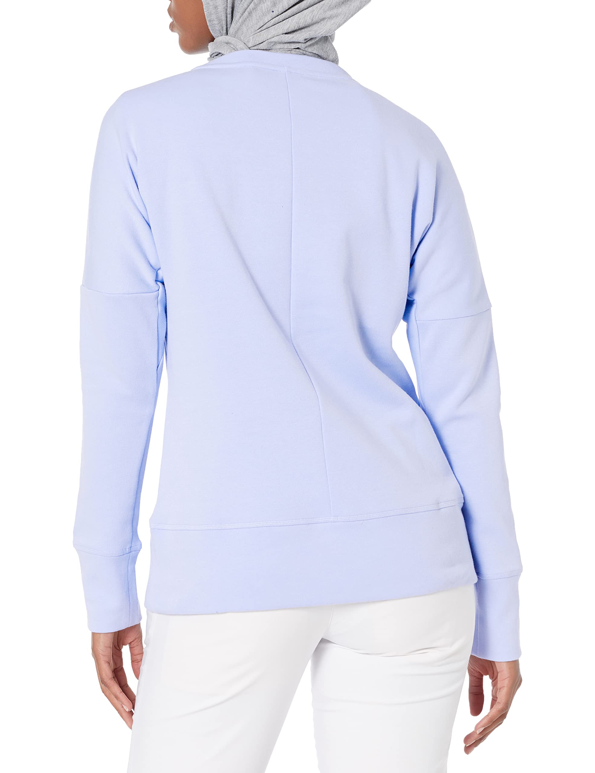 adidas Women's Standard Go-to Recycled Materials Crew SweatShirt, Violet Tone, X-Small