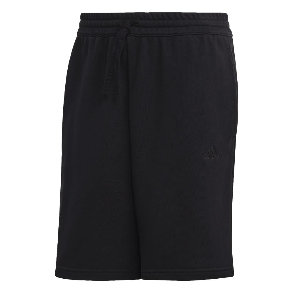 adidas Men's All SZN French Terry Shorts, Black, Large