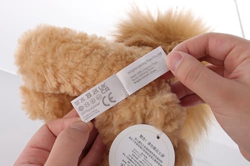 Apricot Lamb Toys Plush Yellow Plush Lion Stuffed Animal Soft Cuddly Perfect for Child (Yellow Lion ,8 Inches