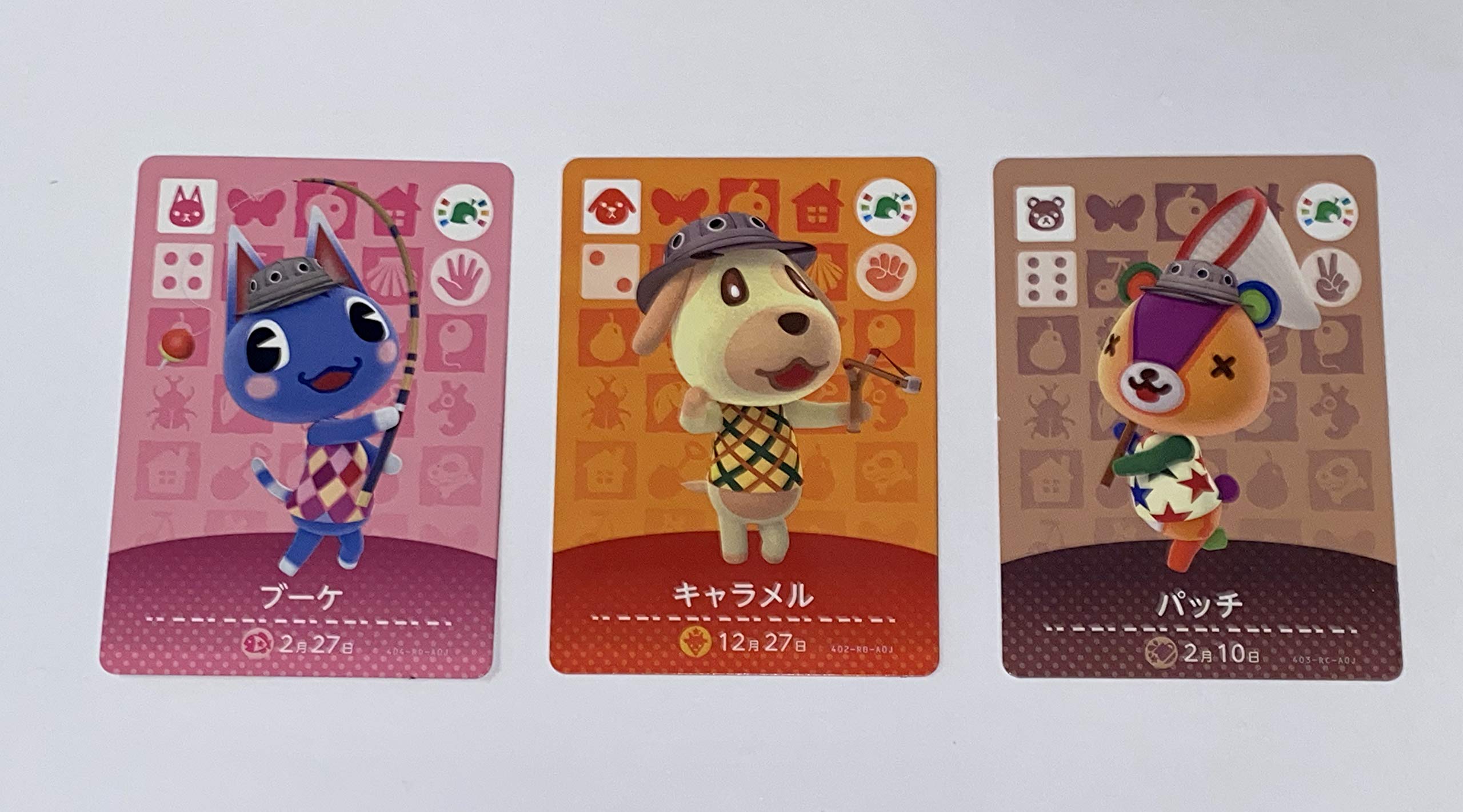 amiibo Animal Crossing Cards 3 Pack Japan Import for Nintendo Switch- Switch Lite- -Wii U-3DS