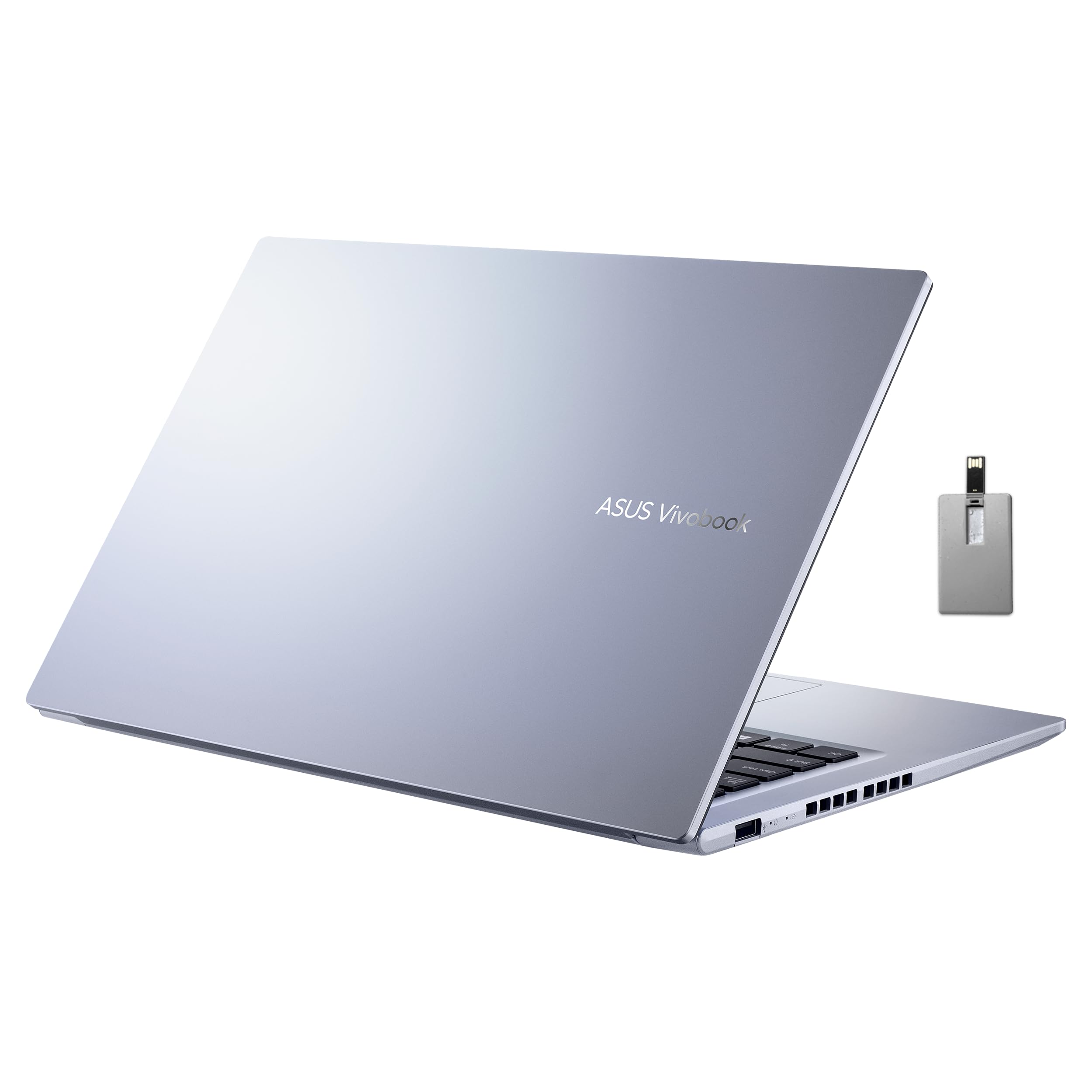 ASUS Vivobook 14 14" FHD Lightweight Laptop, Intel Core i5 1240P, 40GB RAM, 1TB SSD, Backlit Keyboard, Iris Xe Graphics, HD Camera, Fingerprint Sensor, WiFi 6, Win 11 Pro, Blue, 32GB USB Card