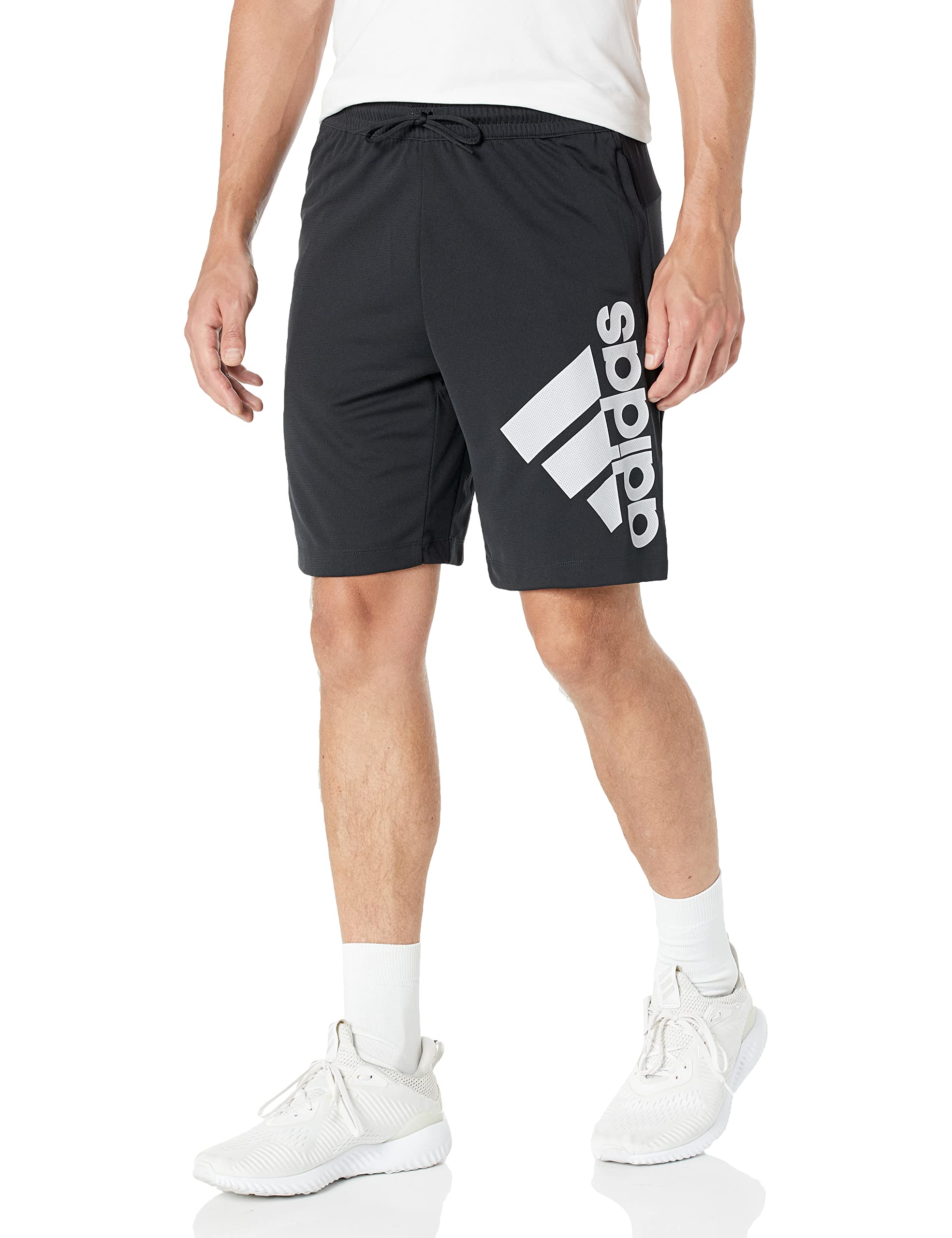 adidas Men's Big Badge of Sport Training Shorts, Ink, Large