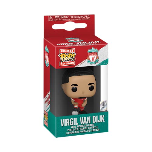 Funko POP Pop! Keychain: Liverpool - Virgil Van Dijk, Multicolor