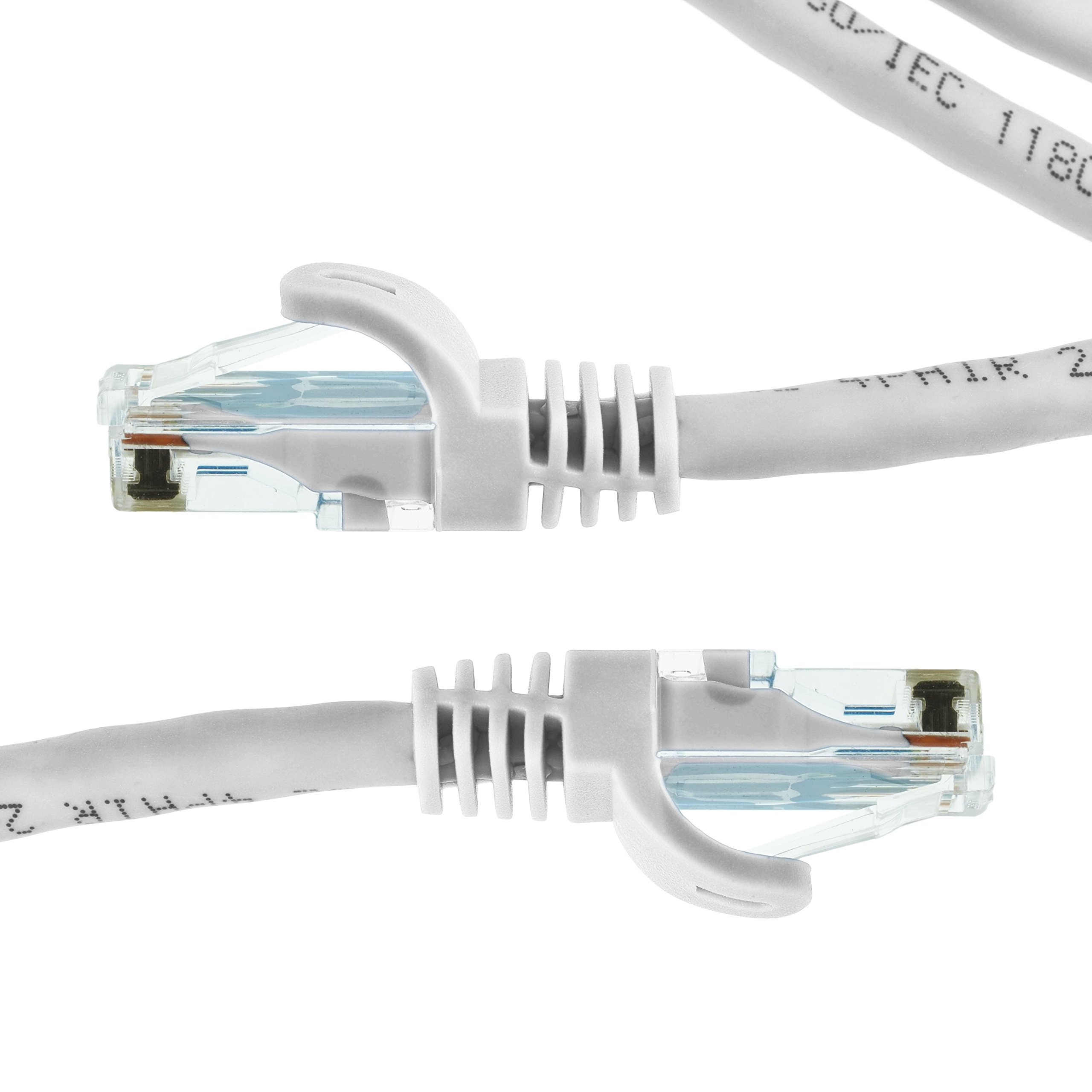 Mediabridge CAT6 Ethernet Patch Cable (50 ft) RJ45 Connectors with Gold Plated Contacts (10gbps)