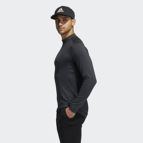 adidas Men's Cold.RDY Baselayer, Carbon, Small