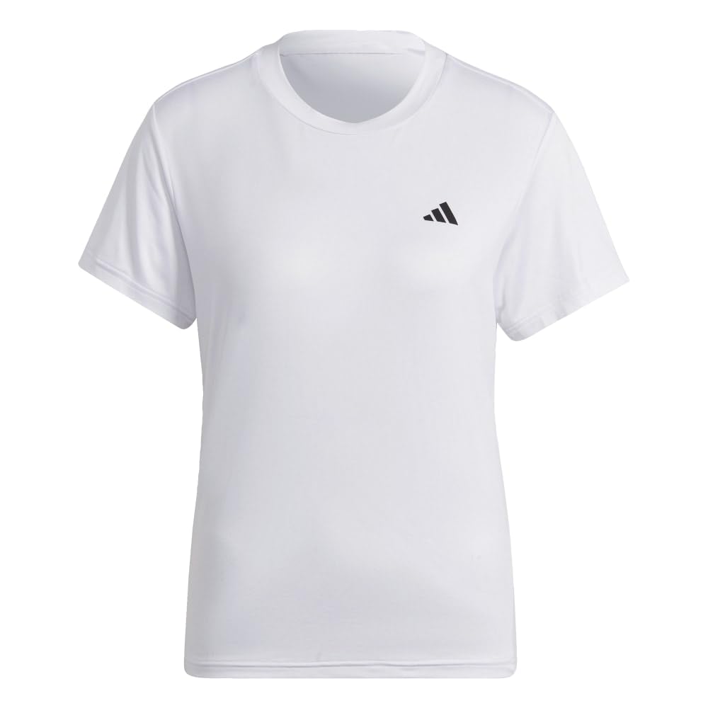 adidas Women's Standard AEROREADY Desgined 4 Training Minimal Tee, Black/Black/White, 4X