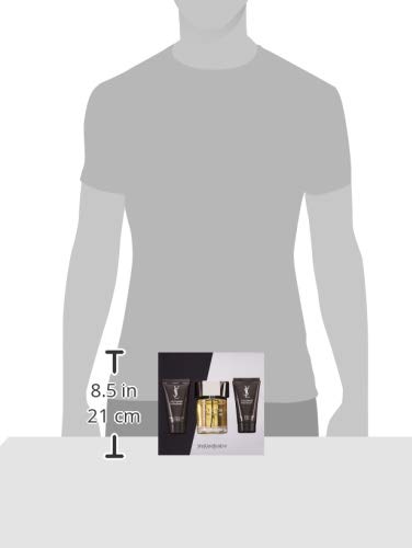Yves Saint Laurent L'Homme Men Gift Set (Eau De Toilette Spray, After Shave Balm and All Over Shower Gel)